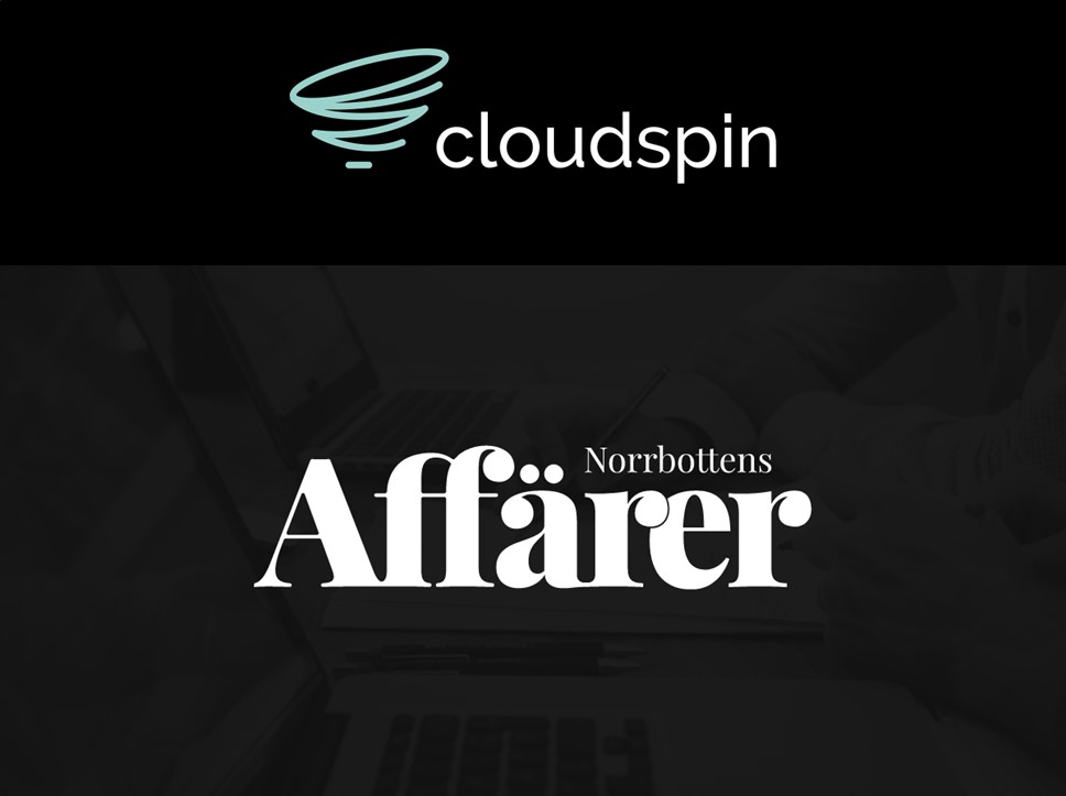 Norrbottens Affärer skriver om Cloudspin - Cloudspin